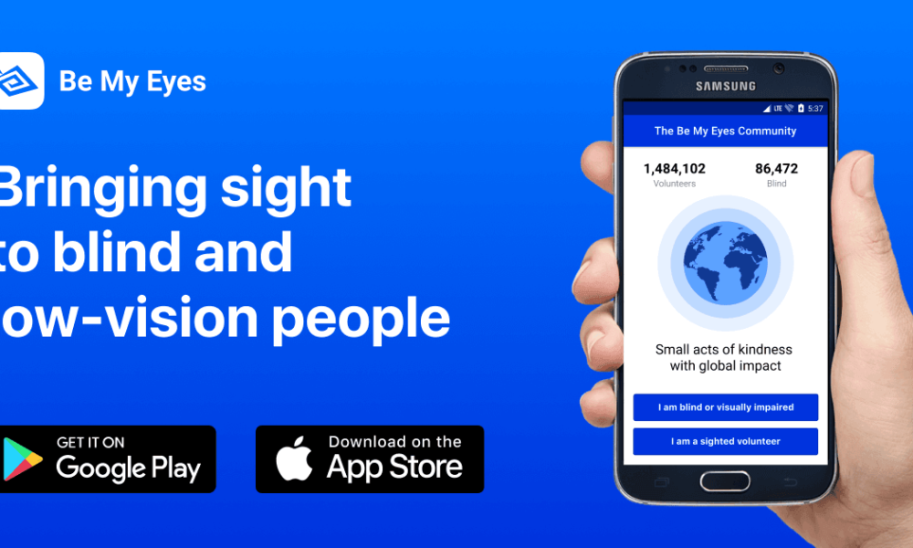 Revolutionary Be My Eyes app connects blind with sighted volunteers ...